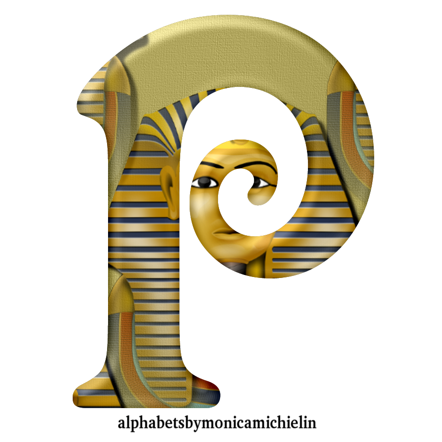 M. Michielin Alphabets: 2-EGYPT PHARAOH ALPHABET PNG, ALFABETO FARAÓ ...