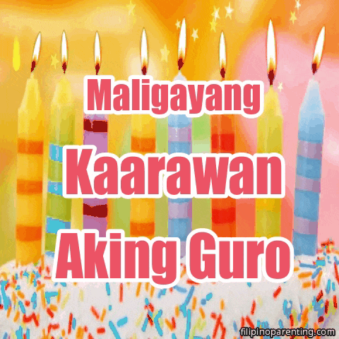 Kaarawan Ng Aking Guro