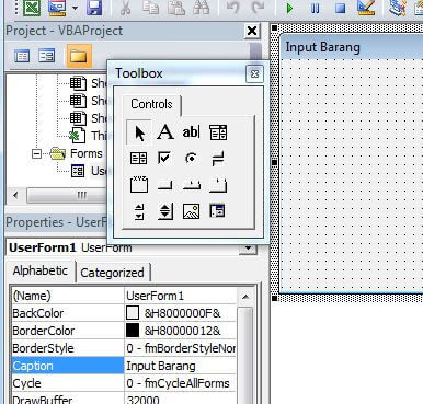 Cara Membuat Aplikasi Input Data Dengan Macro Excel