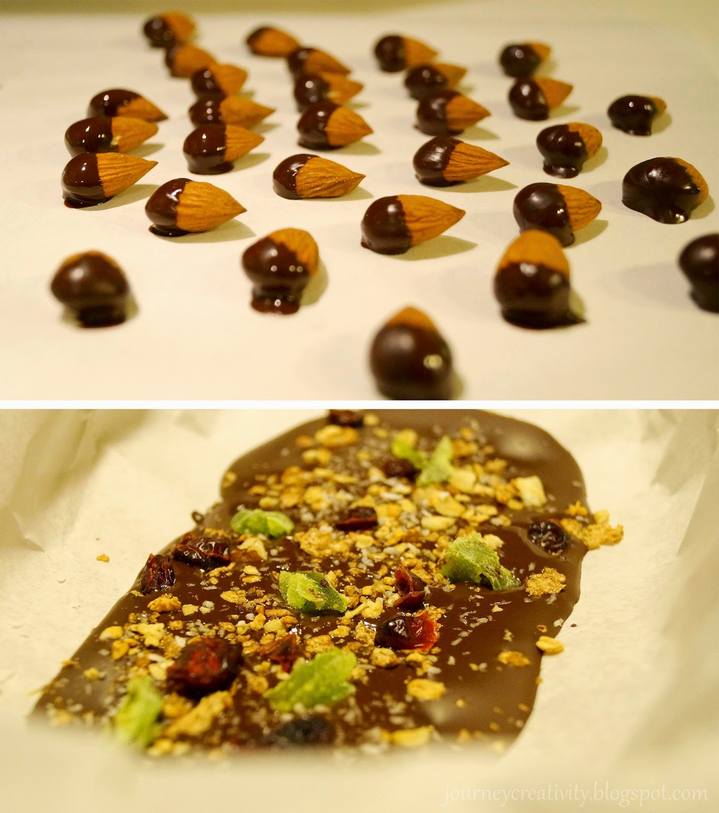 Chocolate dots gift - Journey into Creativity