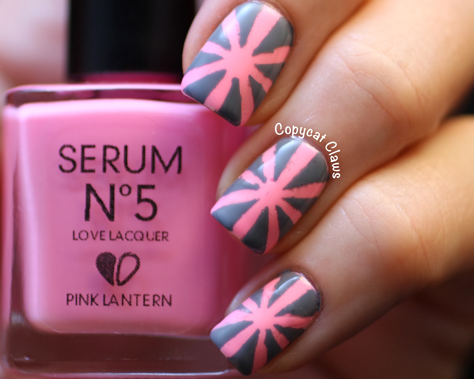 Copycat Claws: Sticky Nails Radiant Stencil Review