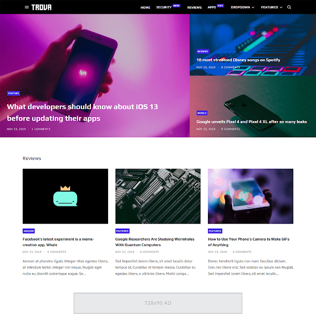 20+ Best Free SEO Friendly Blogger Templates (2024) - Blogwaping