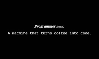 Programming Tutorial: Relation between programmer and coffee.