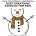 Snowman Deep Breathing Exercise {Free Printable Poster Included!} | And ...