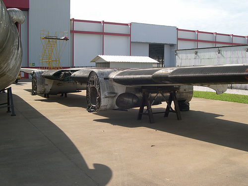 Avioes Abandonados Brasil: F 27 PT-LAF O Sobrevivente