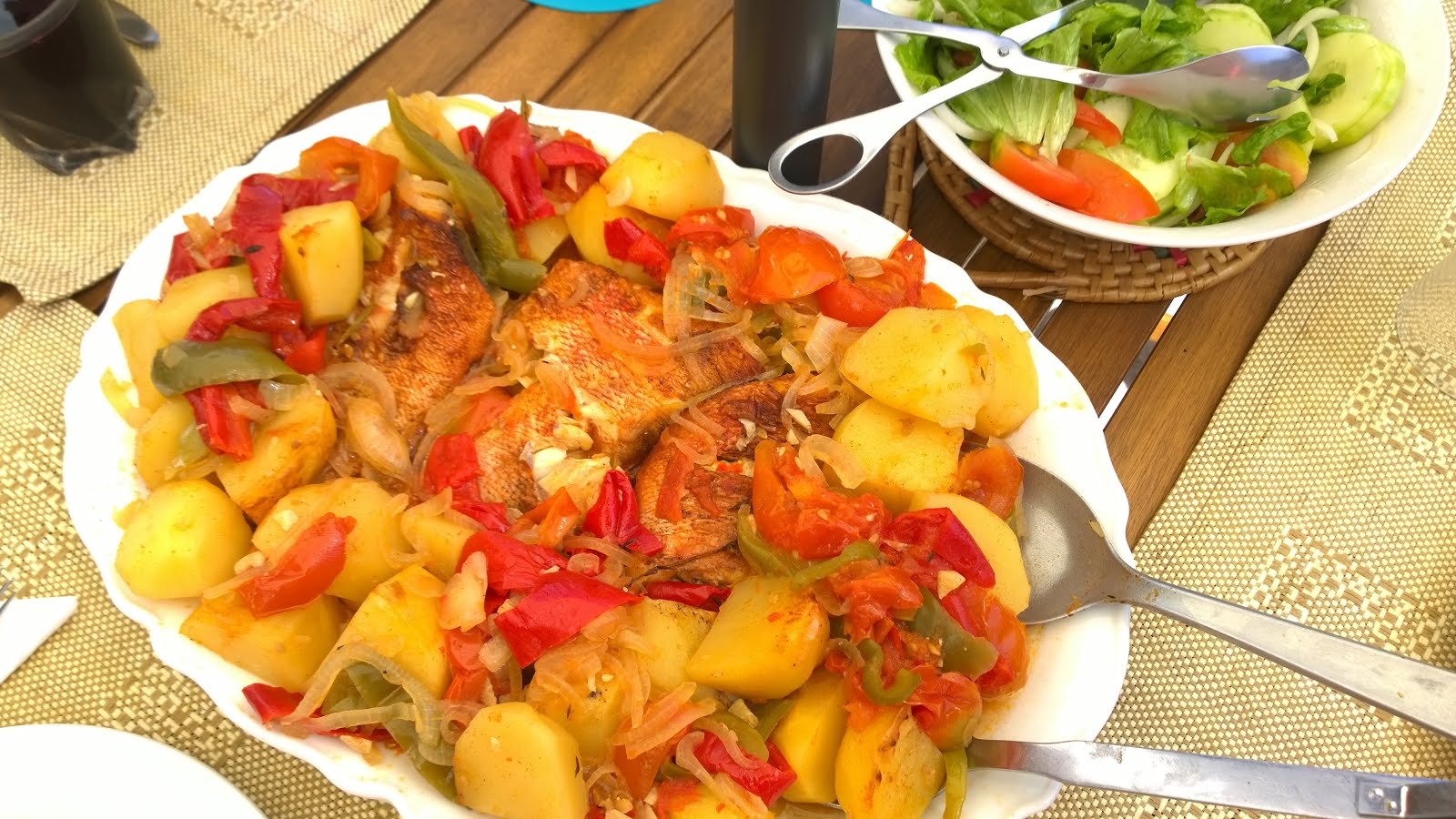 Guloso qb: Red fish assado no forno com batatas