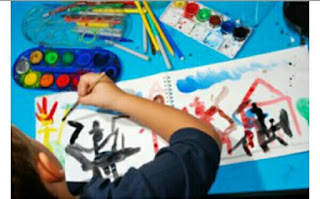 dibujo como medio de distracción