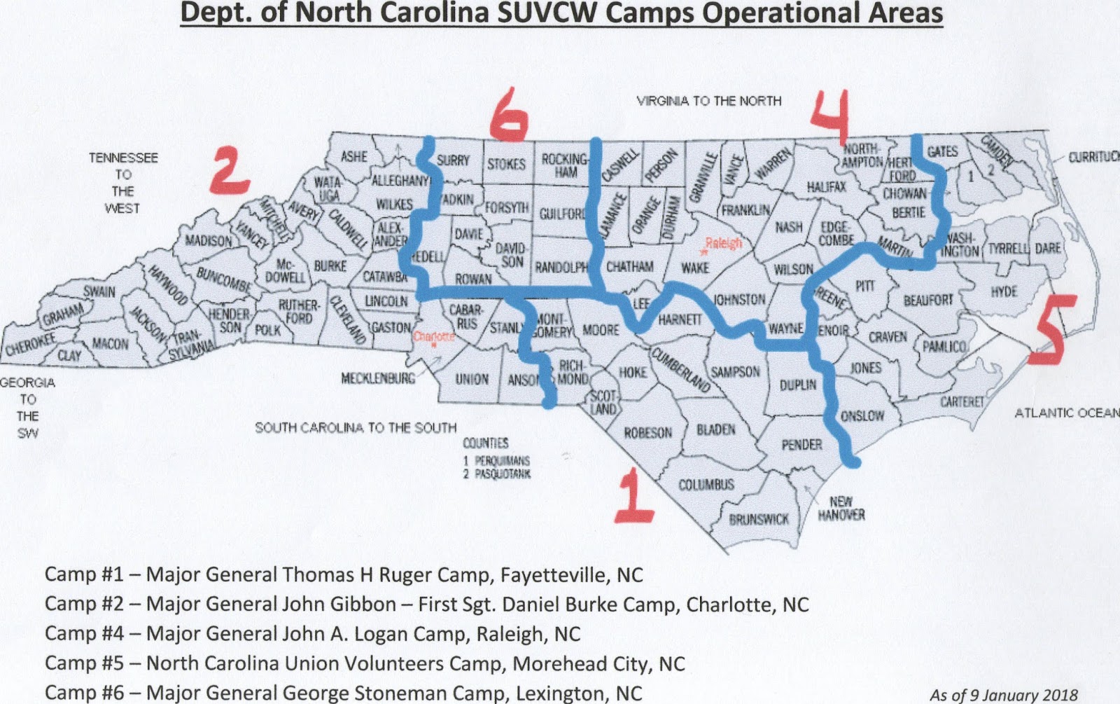 Department of North Carolina: Heritage