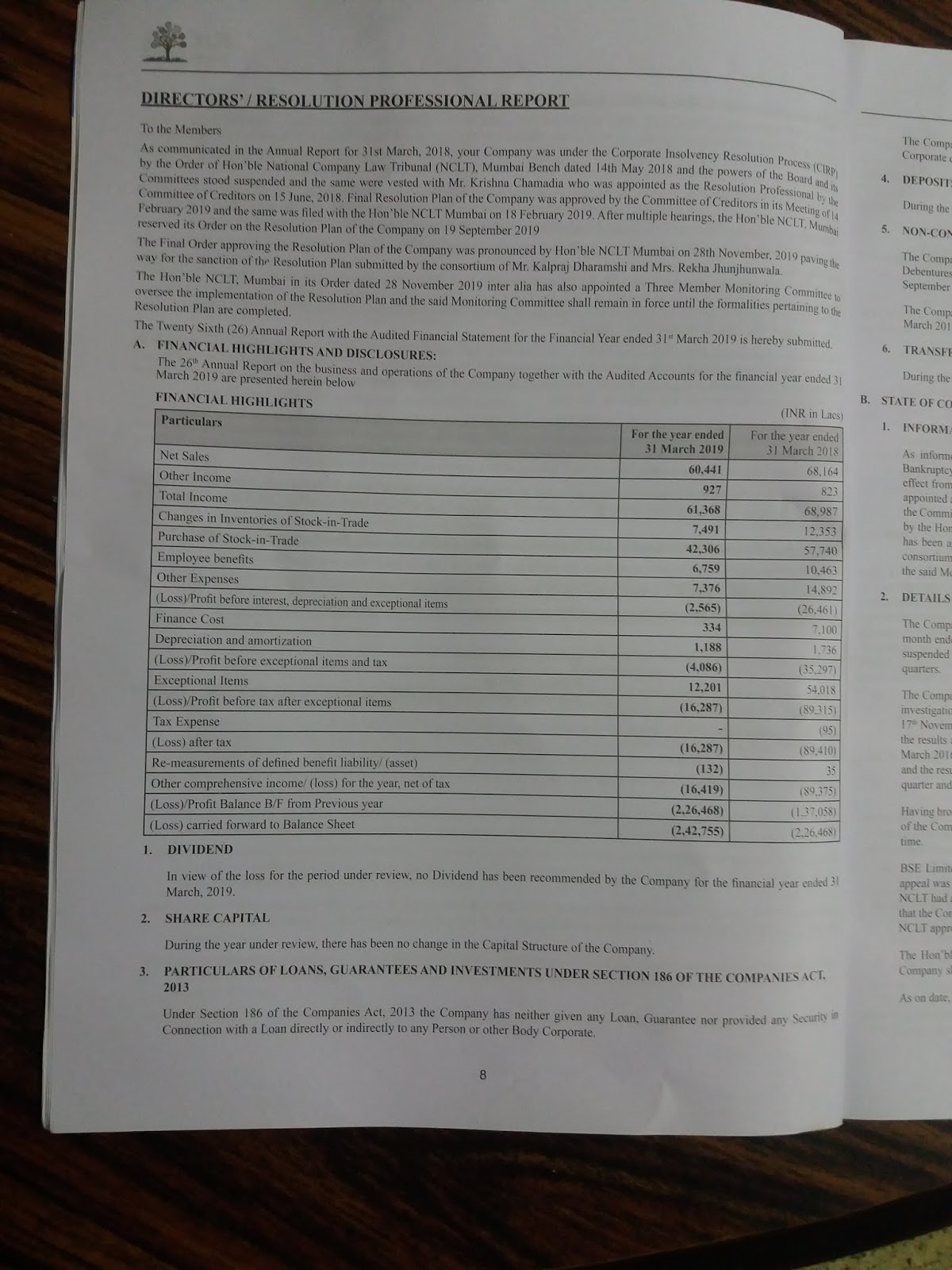Rare Indian Shares ( by Ashwani K Aggarwal ): Ricoh India - 2018-19 ...