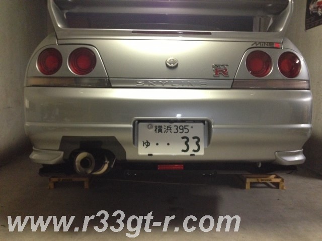 One Man's Lonely Adventures In His R33 Skyline GT-R: BNR34 Rear ...