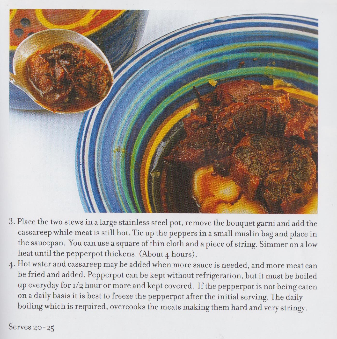 The Left Chapter: Bajan Cooking in a Nutshell w. Pepperpot, Pickled ...