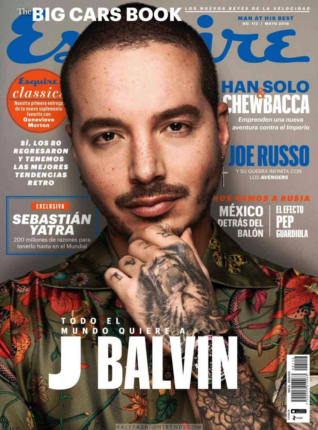 J. Balvin para Esquire México por Leo Manzo