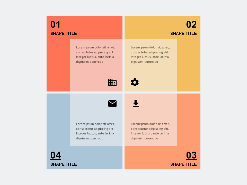 Square Overlay Expand PowerPoint Templates - PowerPoint Free
