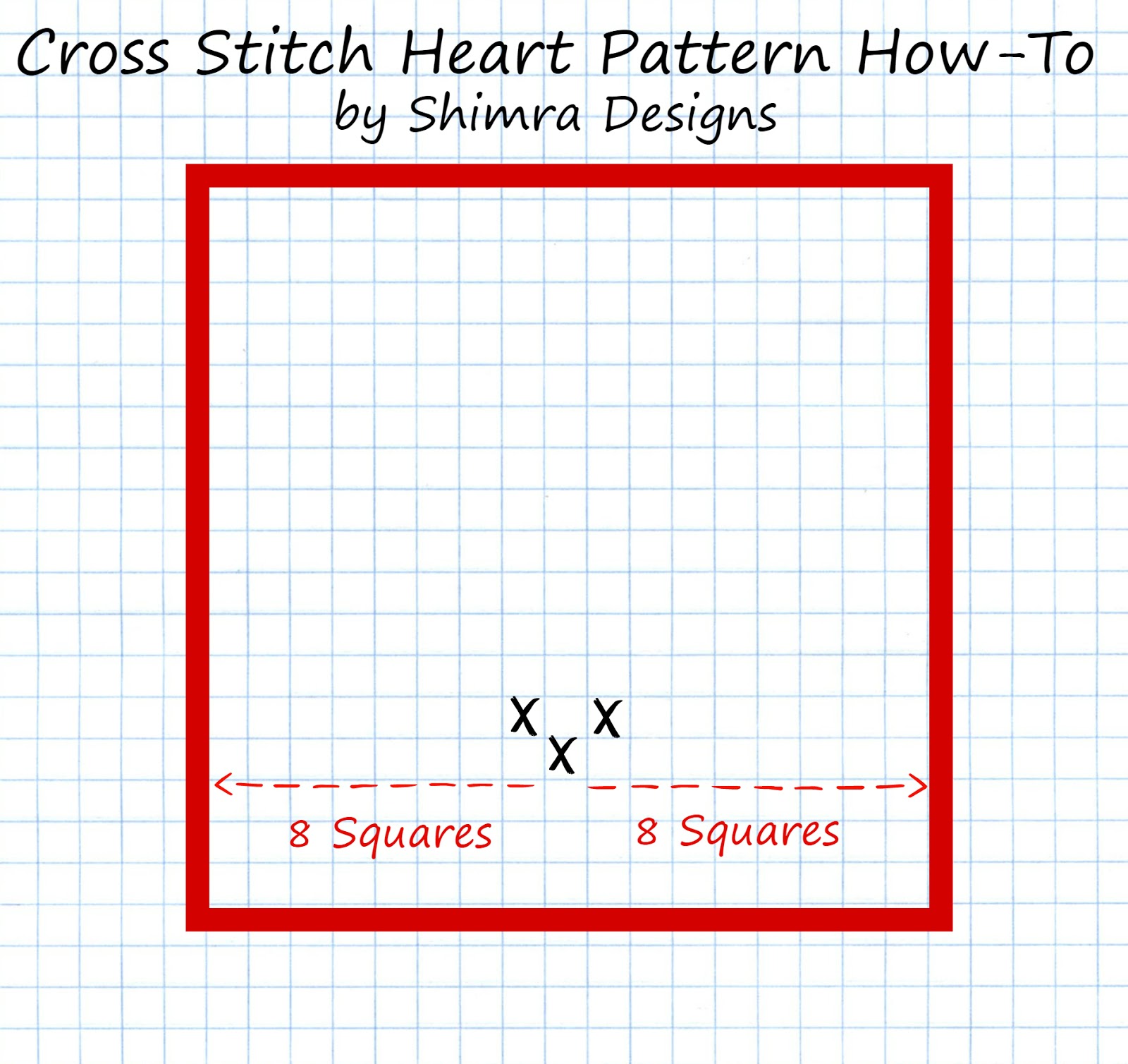Shimra Designs: Tutorial: How to make your own Cross Stitch pattern