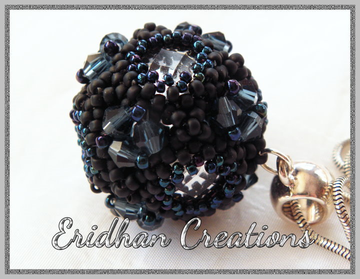 Eridhan Creations - Beading Tutorials: beaded sphere