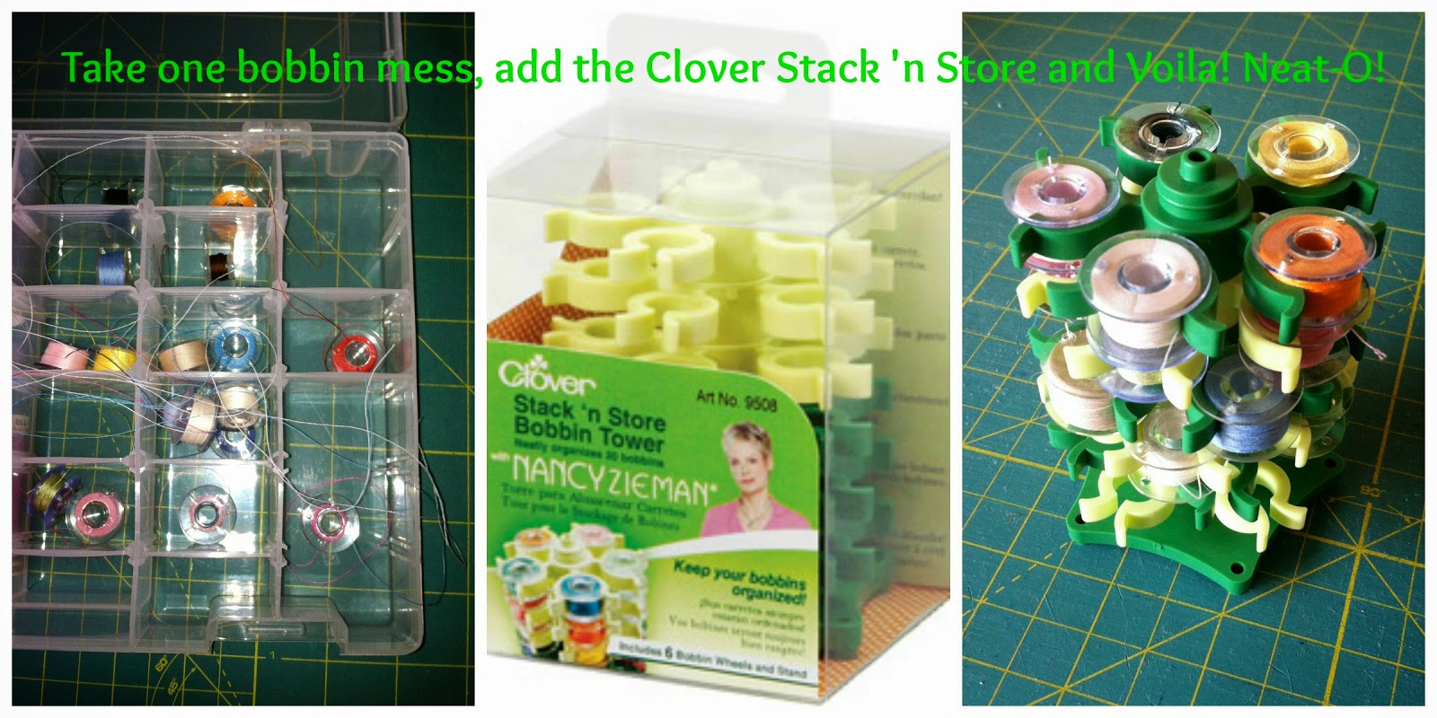 handmade dress haven: How to keep your bobbins organized