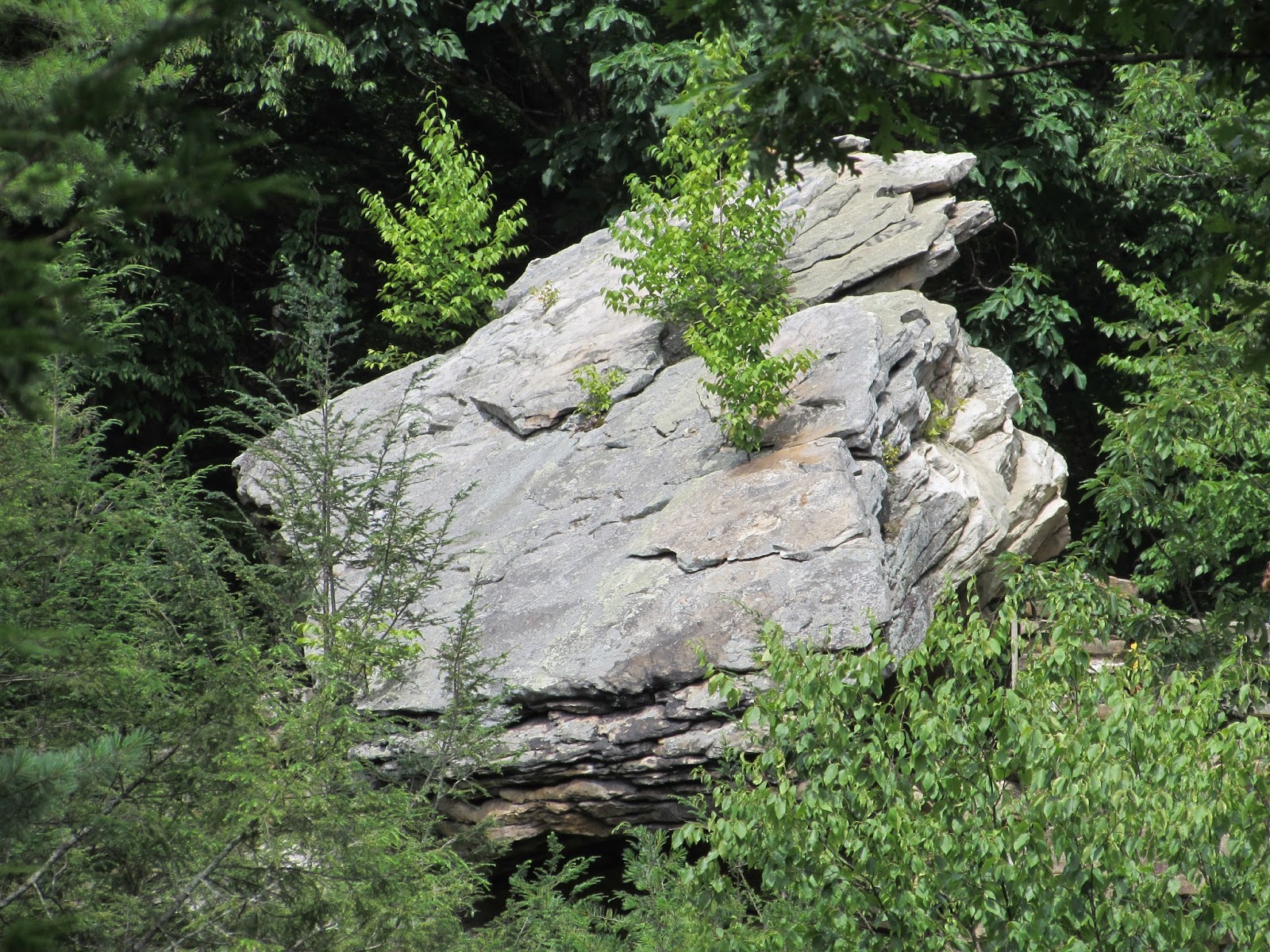 Trough Creek State Park: Copperous Rock, Balanced Rock, and Rainbow ...