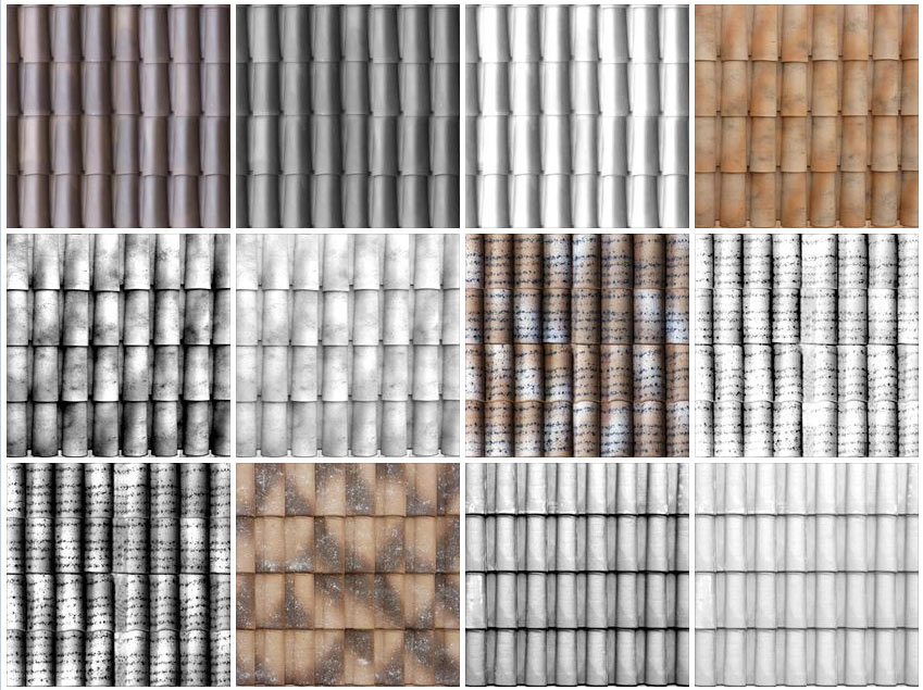 SKETCHUP TEXTURE: TEXTURE ROOFS