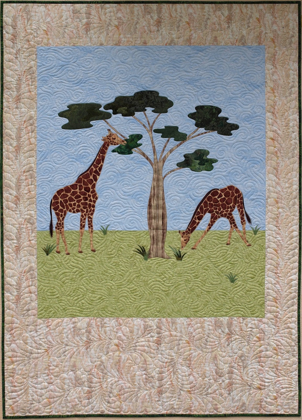 Sampaguita Quilts: Giraffe Quilt