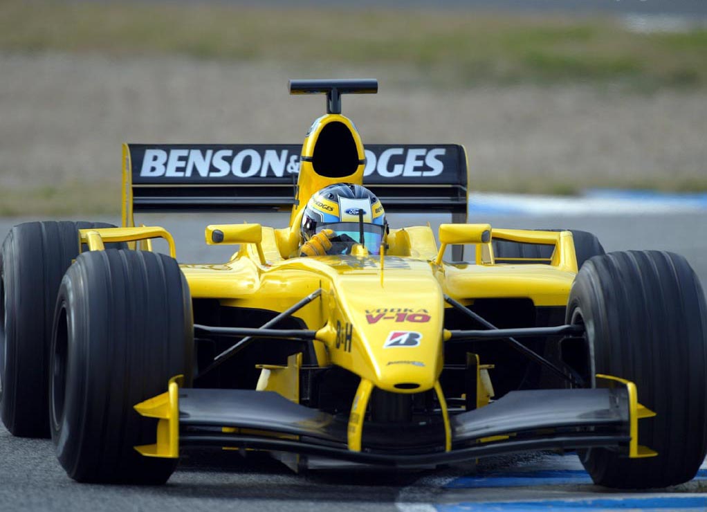 Formula 1 Cars Evolution: Jordan Grand Prix