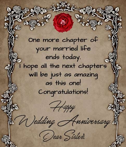 Anniversary Wishes For Sister Wedding Anniversary Messages Love SMS Anniversary Wishes For Sister Wedding Anniversary Messages Love SMS