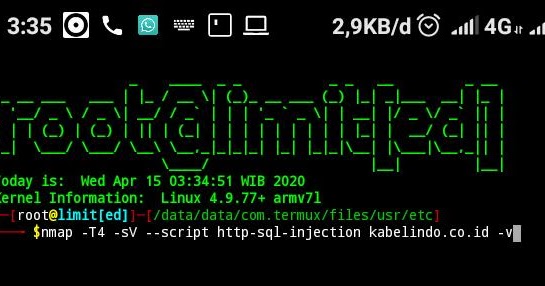 SQL-Injection Scanner Using Nmap