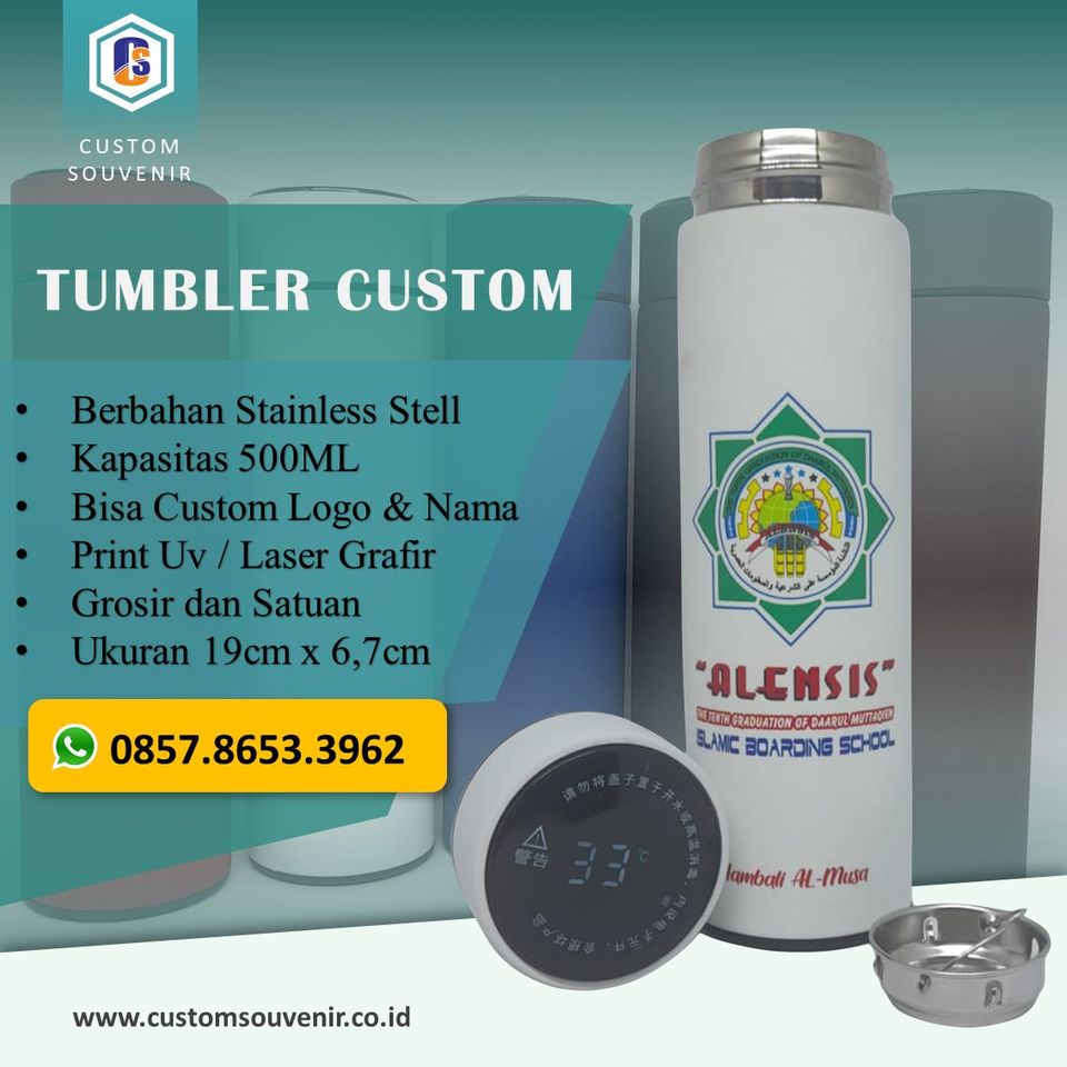 tumbler custom nama | O85786533962