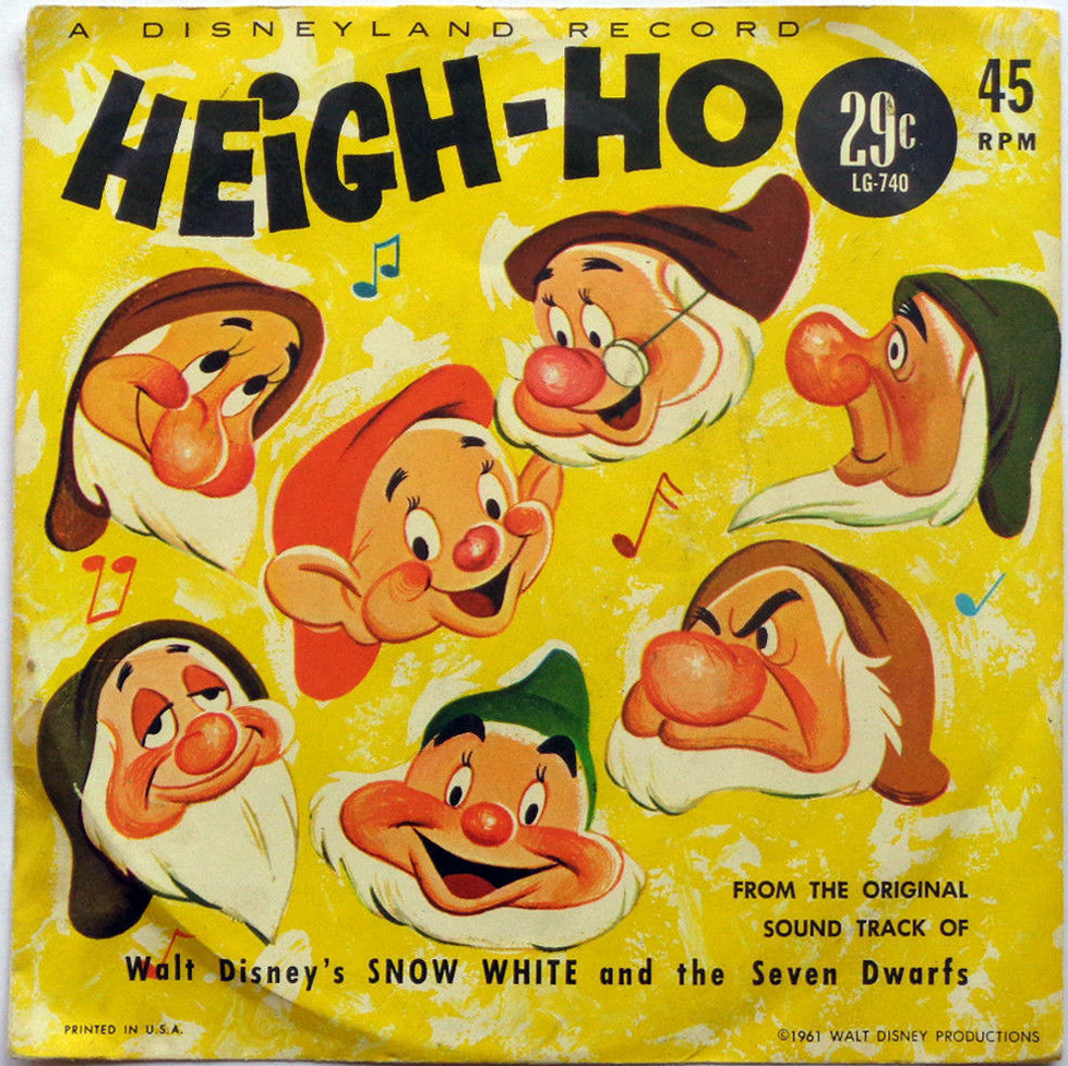 Filmic Light - Snow White Archive: Snow White "Little Gem" Record LG ...