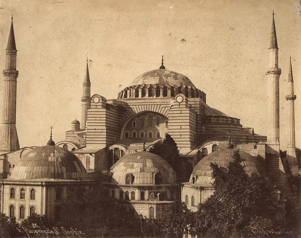 Παλιές φωτογραφίες από την Αγία Σοφία Κωνσταντινούπολης