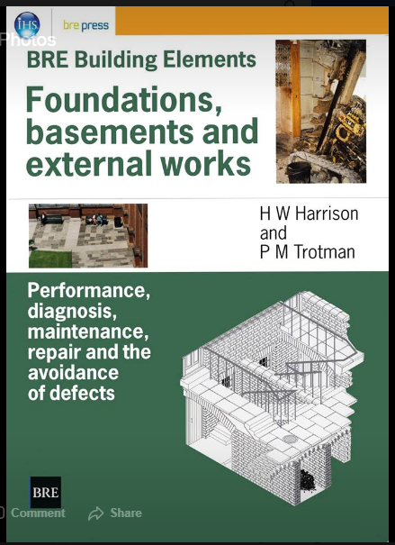 Bre building elements foundations, basements and external works