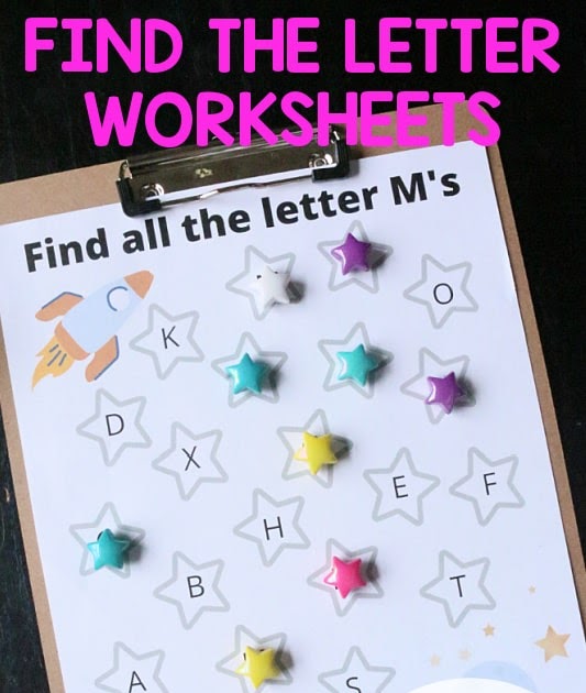 FREE Find The Letter Worksheets School Time Snippets FREE Find The Letter Worksheets School Time Snippets