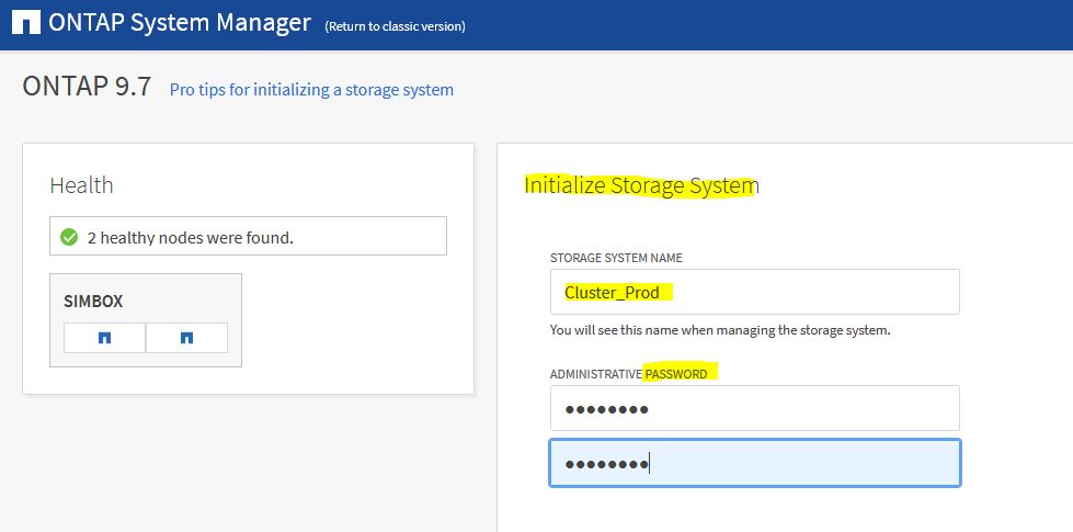 Remote Infrastructure Management: NetApp ONTAP 9.7 Cluster Setup Using ONTAP System Manager