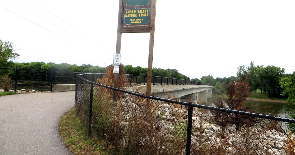 Chuck's Adventures: Biking Waterloo, Iowa's Cedar Valley Nature Trail