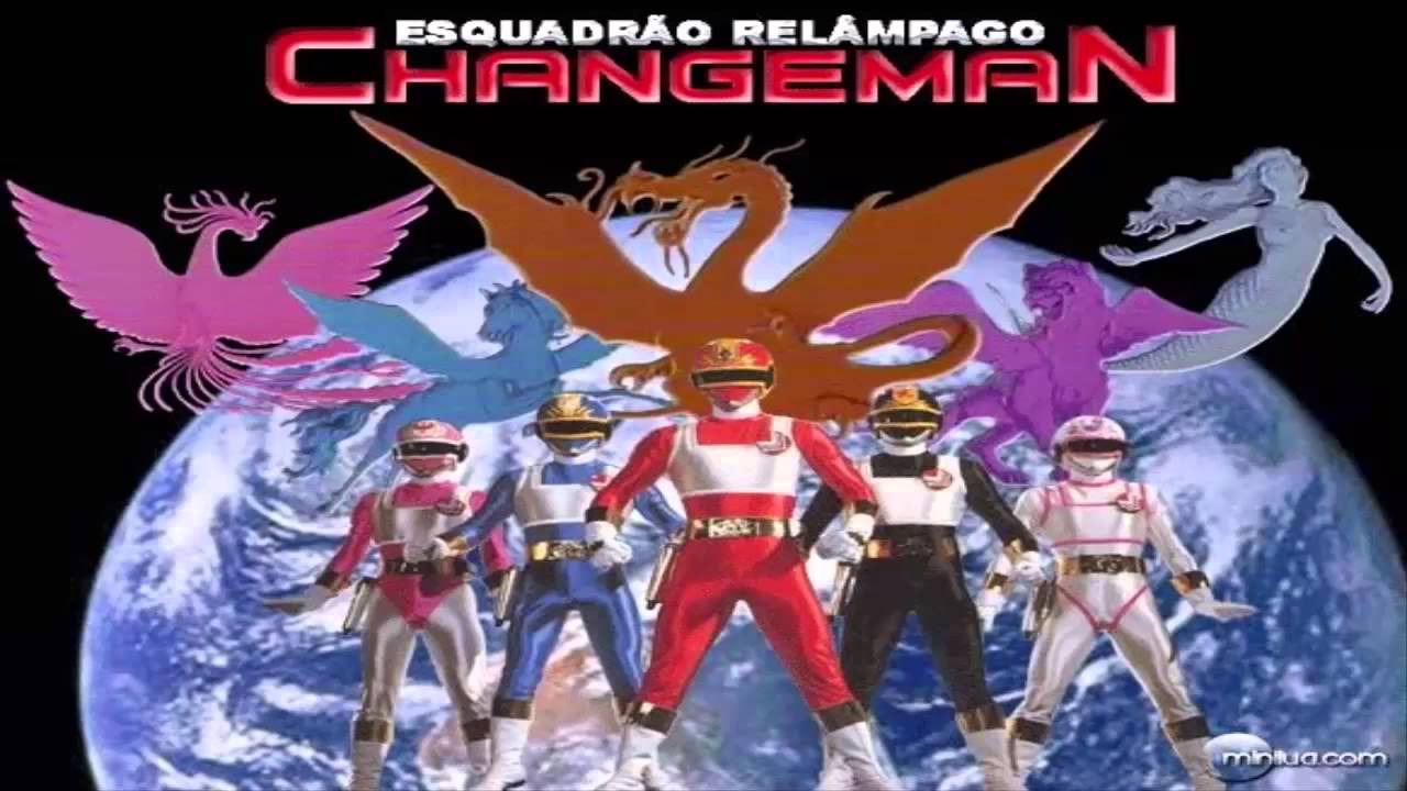 Falando em Série | ESQUADRÃO RELÂMPAGO CHANGEMAN (Dengeki Sentai ...