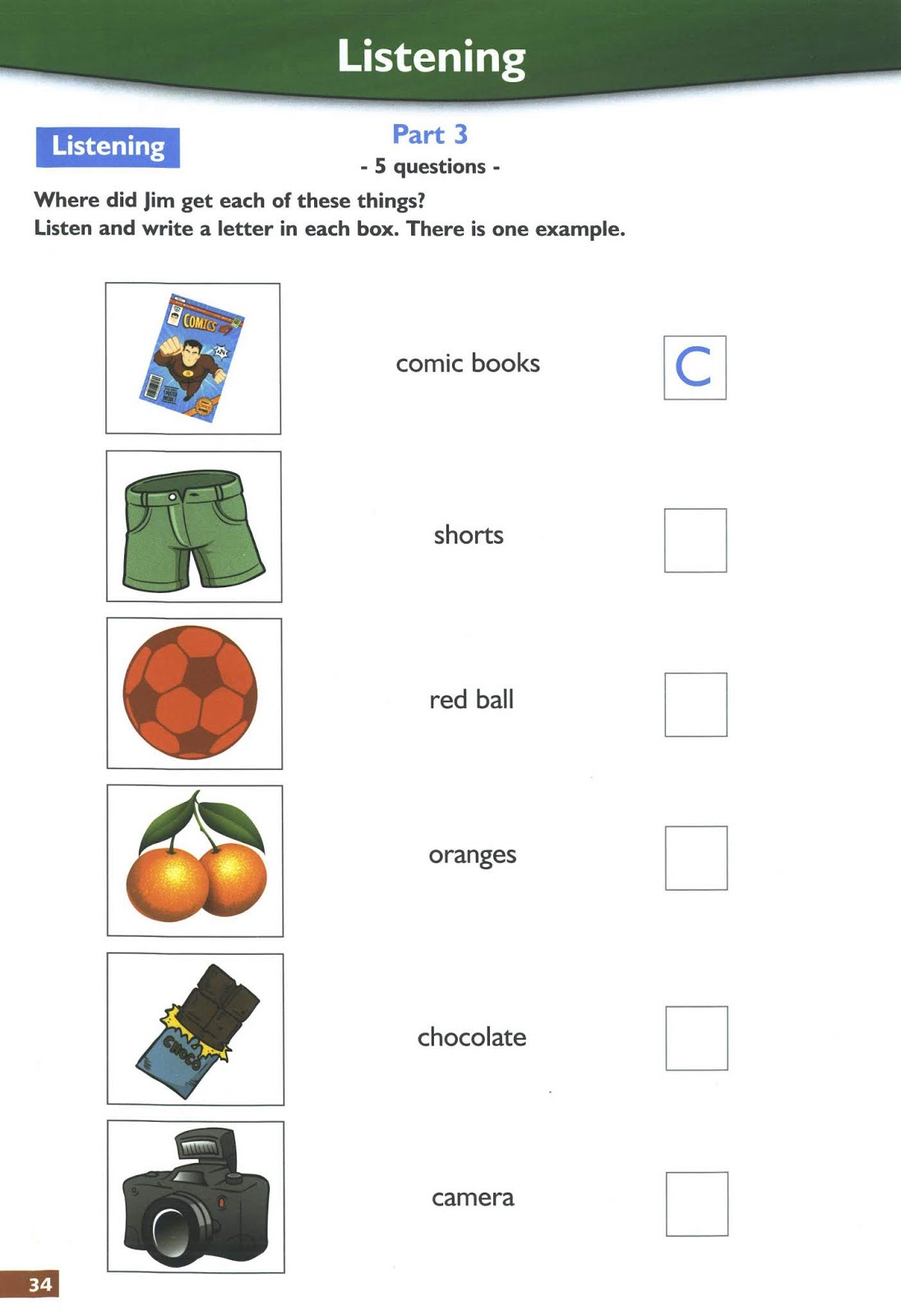 English Cambridge Tests - Complete Flyers Tests - Let Your Hair Down!