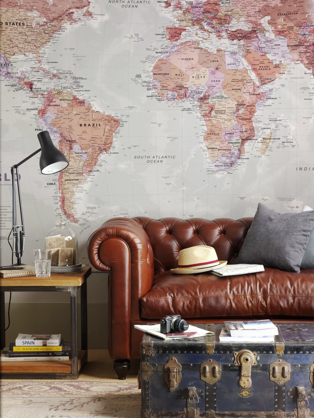 artex|muebles: Decoración con mapas ¿Te atreves?