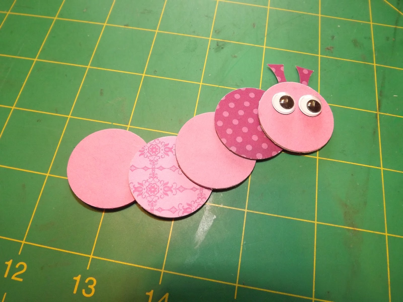 Nanny's Pansy Patch: Caterpillar Bookmarks