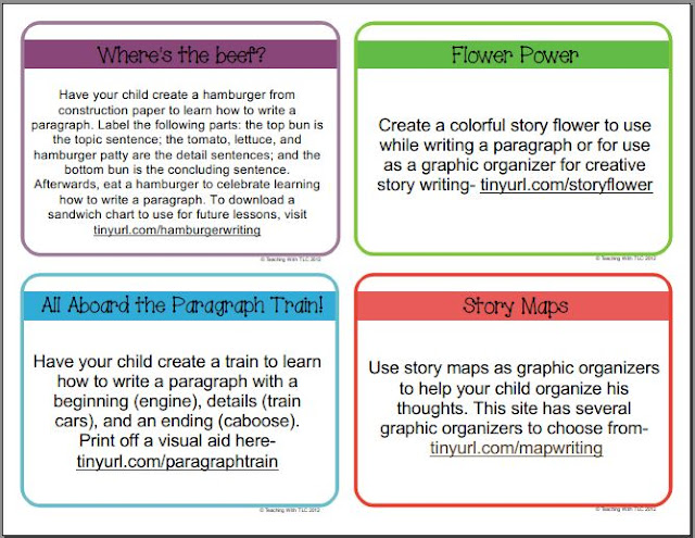 Teaching with TLC: 101 Ways to Make Writing FUN!