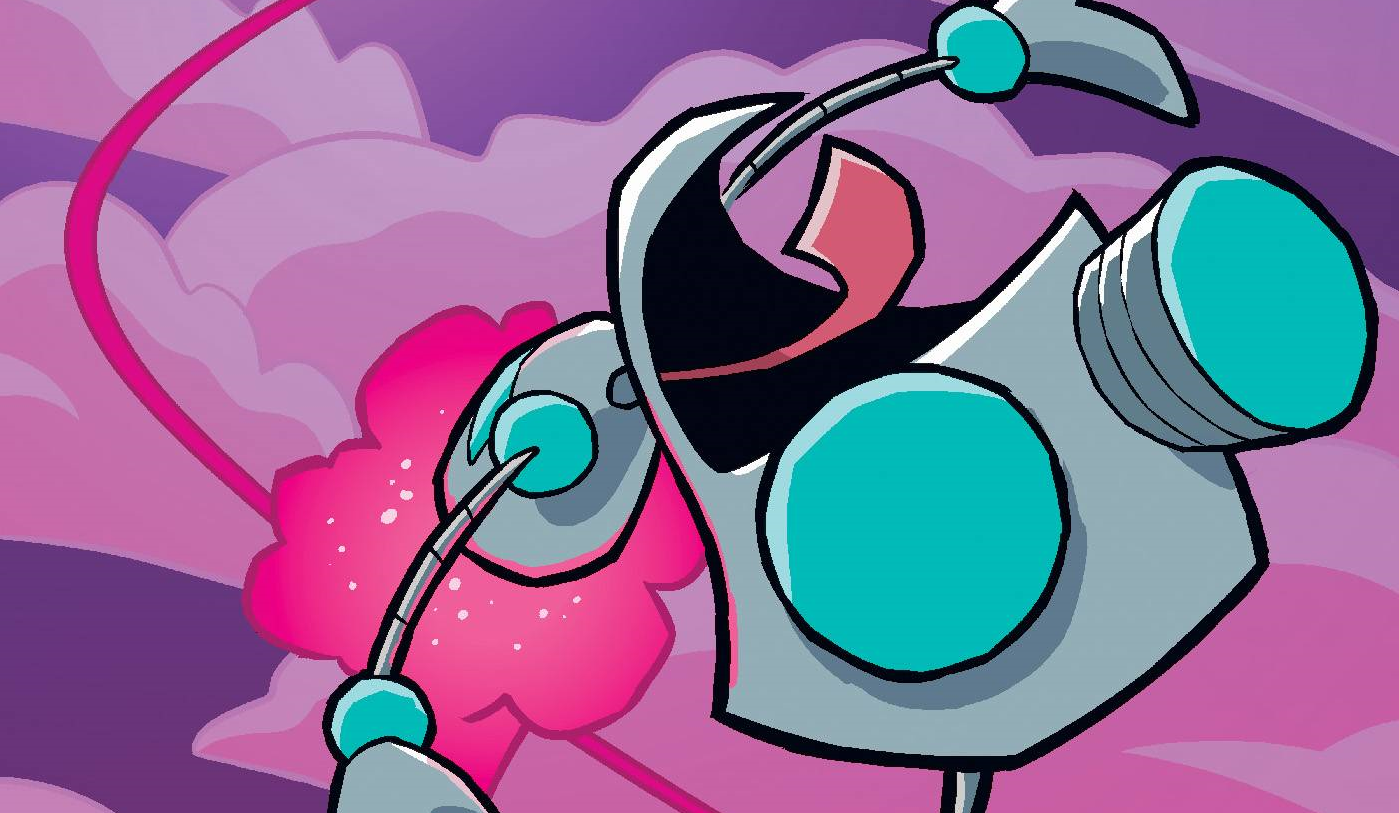 NickALive!: Oni Press Announces 'Invader ZIM: Best of GIR'