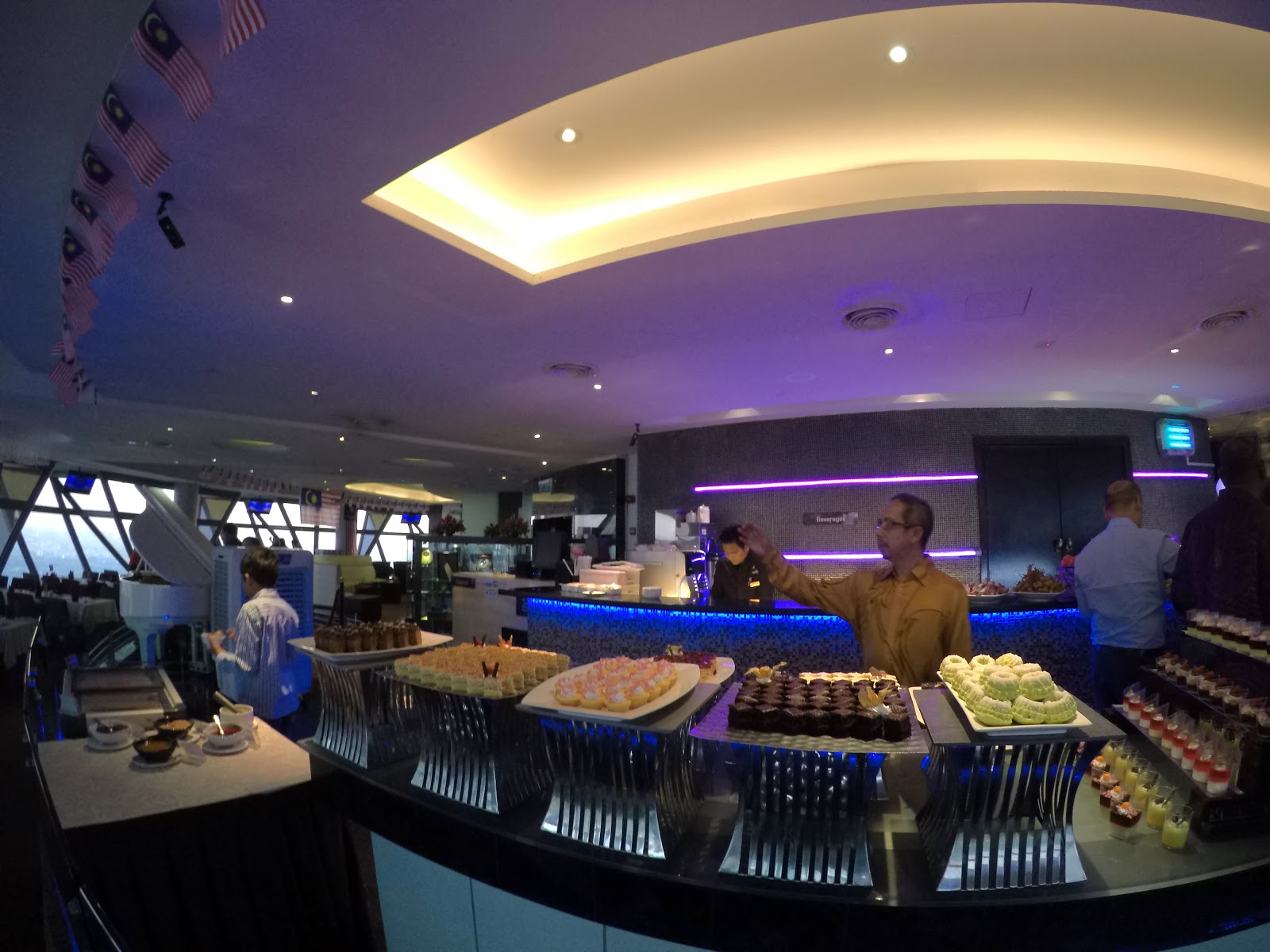 Atmosphere 360 revolving restaurant @ KL Tower