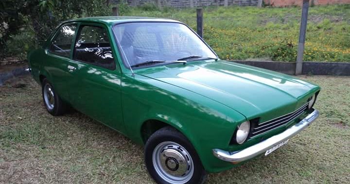 Carros da Minha Família: GM Chevette, 1974, Ultra Verde.