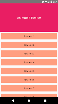 React Native ScrollView Animated Header Example | SKPTRICKS