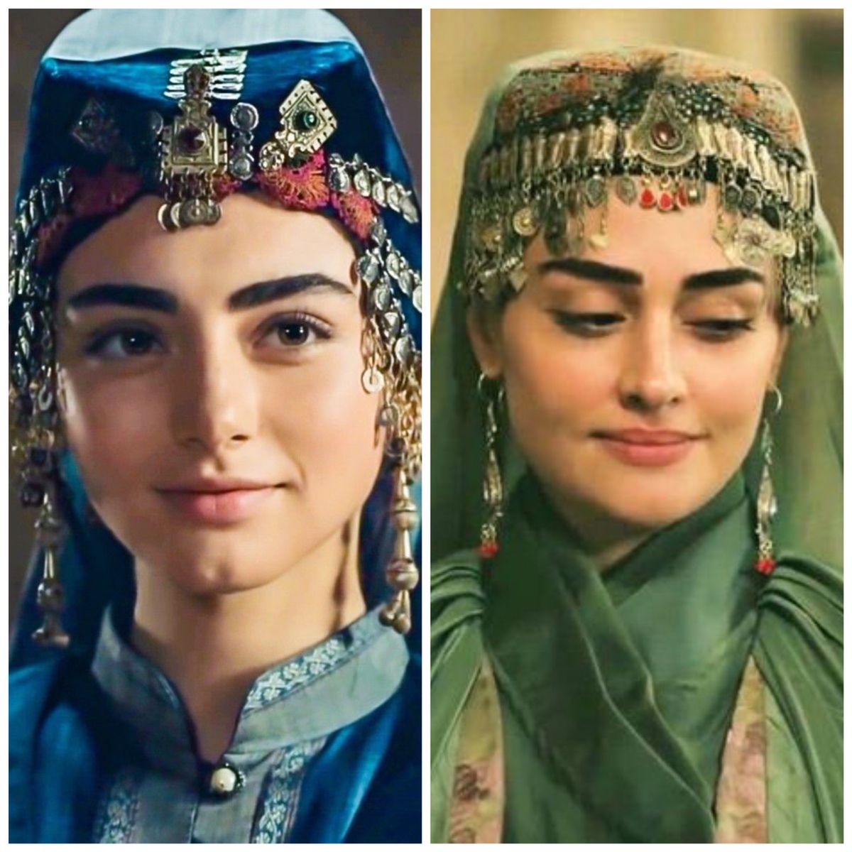Two Kayi Princesses, Halime Hatun and Bala Hatun