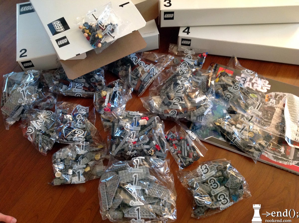 Rook End | Painting, Programming and Other Odd Corners: Lego Deathstar ...