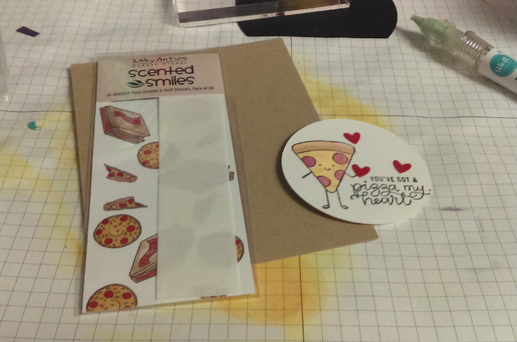 My Little Corner of the World: Scratch and Sniff Card