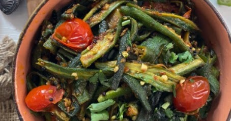 Dry Bindi Masala-Okra | simply.food