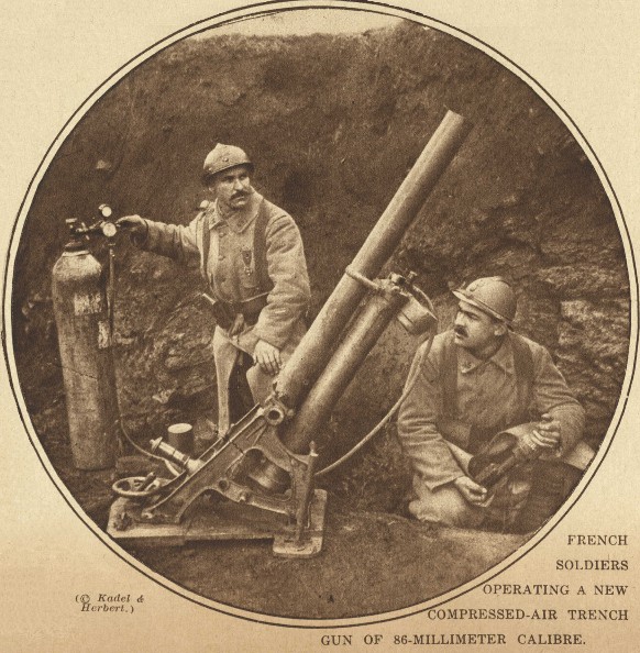 Roads to the Great War: Weapon of War: The Compressed Air Trench Mortar