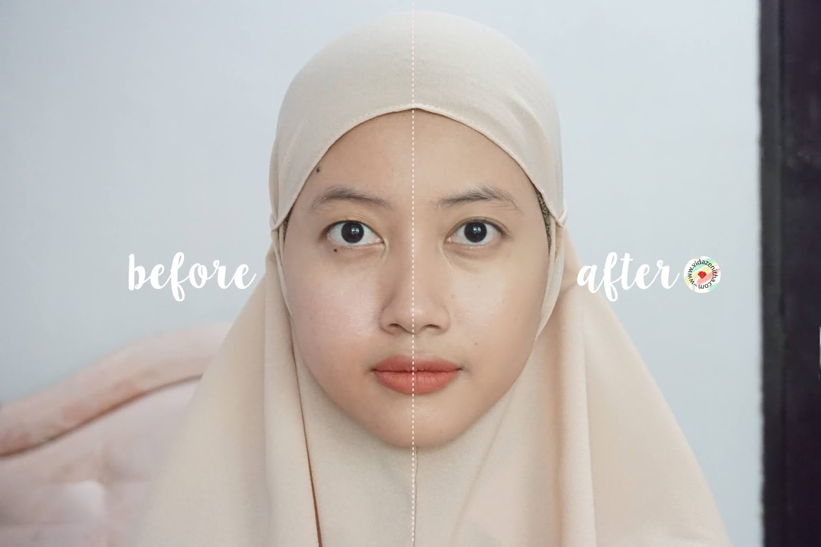 REVIEW WARDAH LIGHTENING LIQUID FOUNDATION 03 IVORY - VIDA ZENITHA