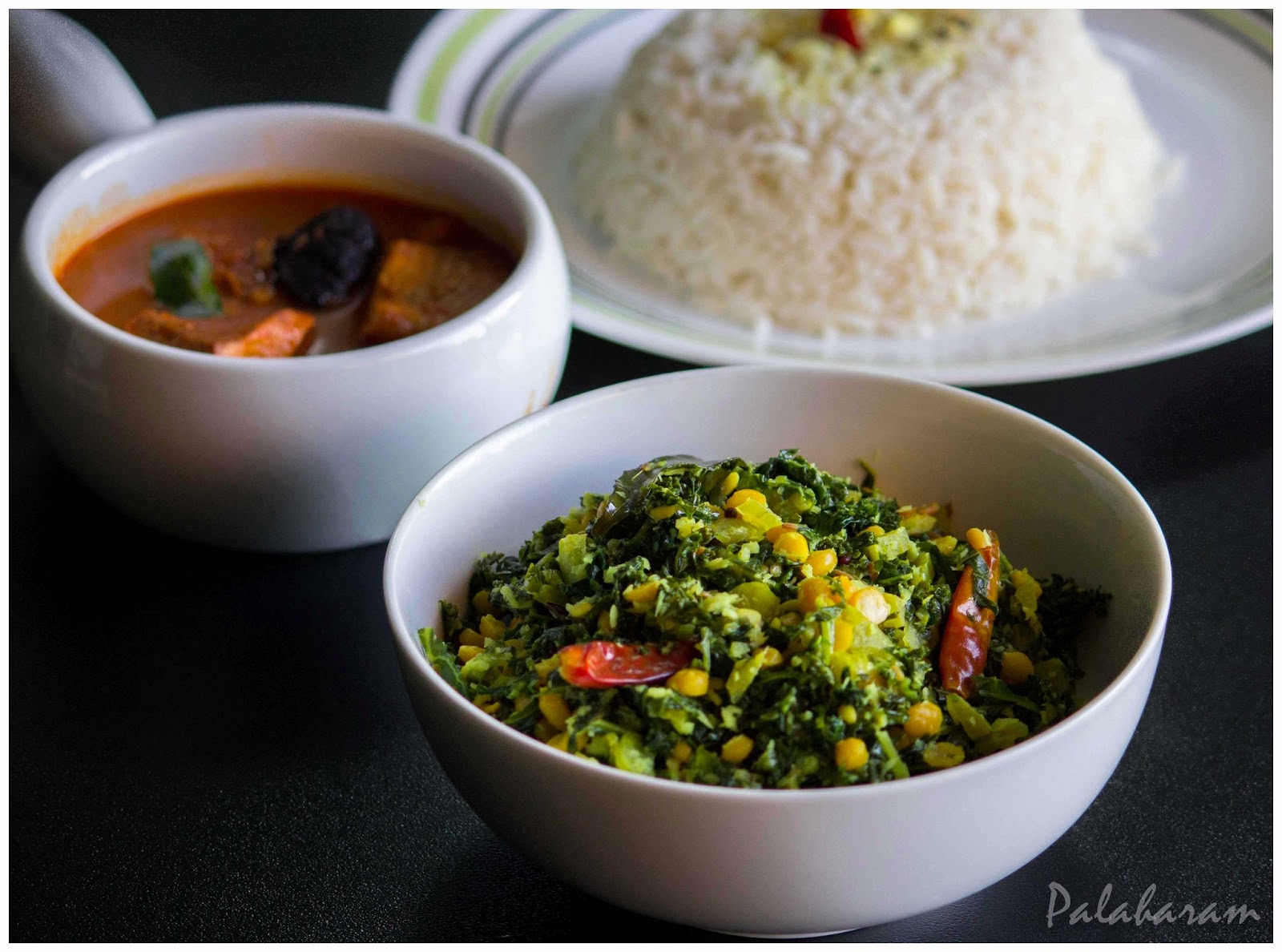 Palaharam: Kale Kootu ~ our favorite these days!