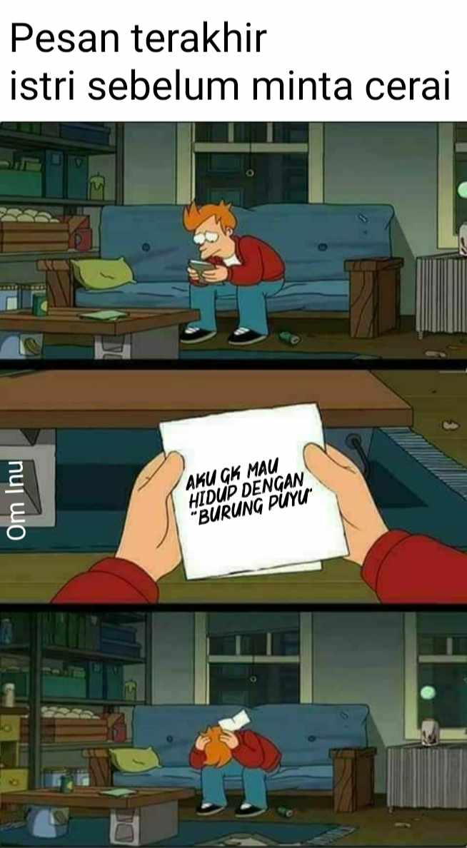 Meme Burung Puyu - OM INU